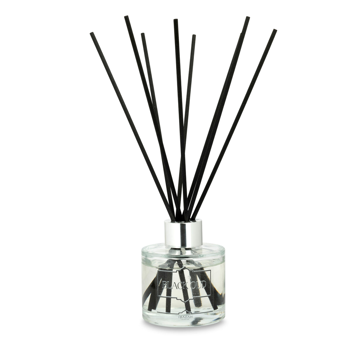 Black Oud Scented Reed diffuser, arab arabic oudh luxury